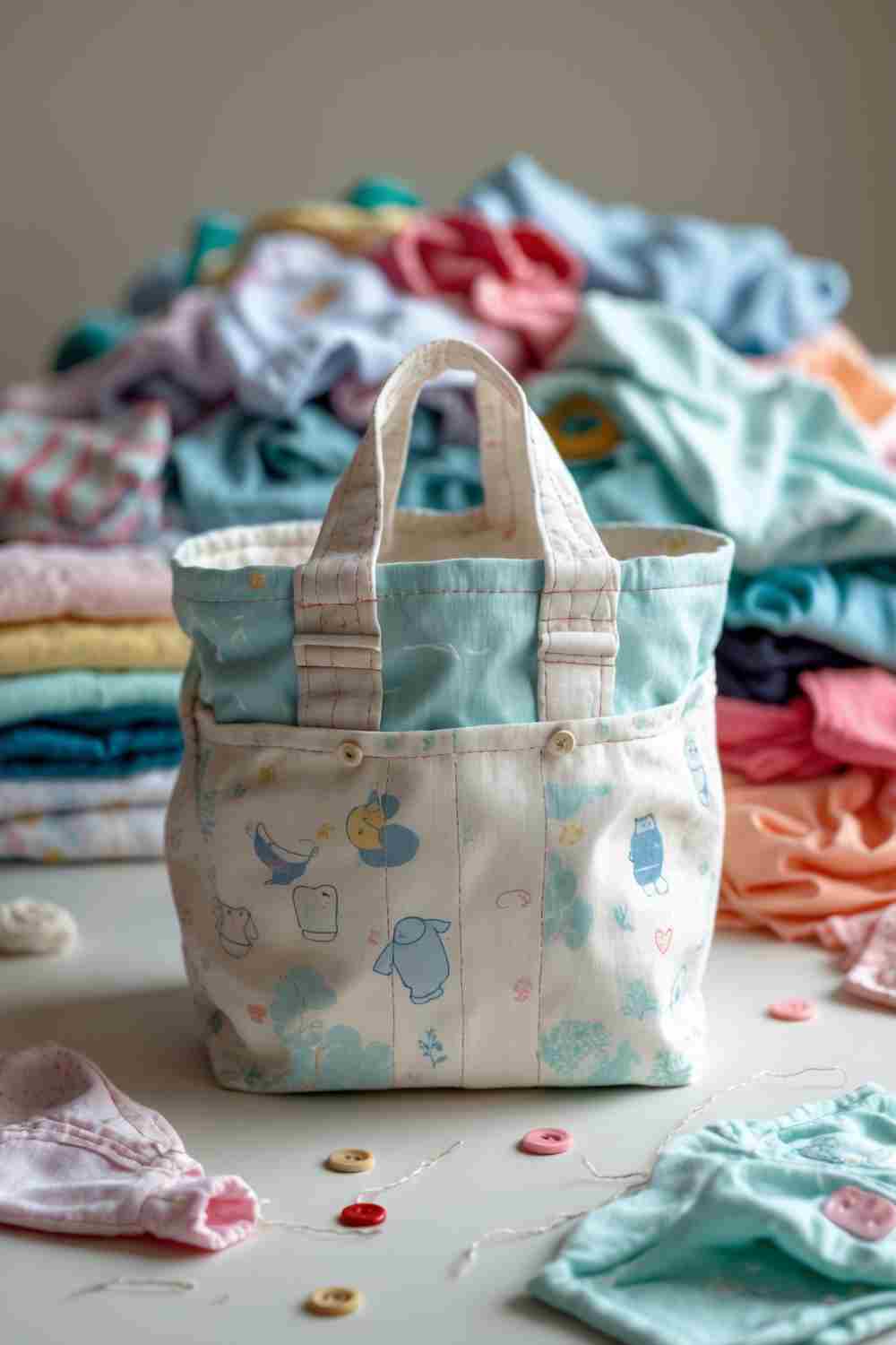 14 Adorable Ways to Upcycle Baby Clothes - Upcyclely - Changing The ...