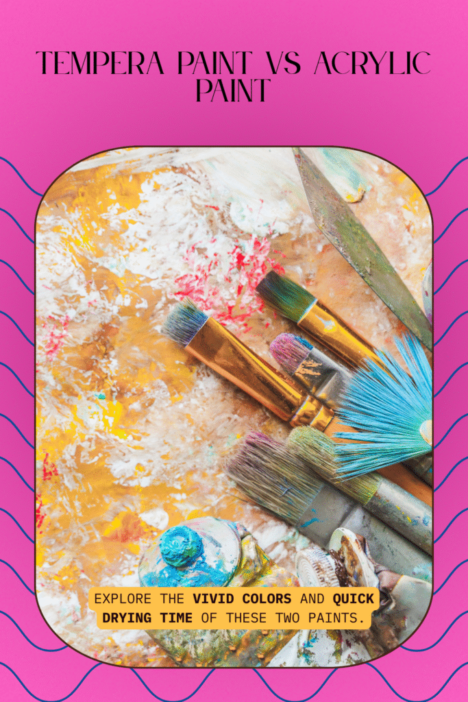 Tempera Paint vs Acrylic Paint - Upcyclely - Changing The World Through ...