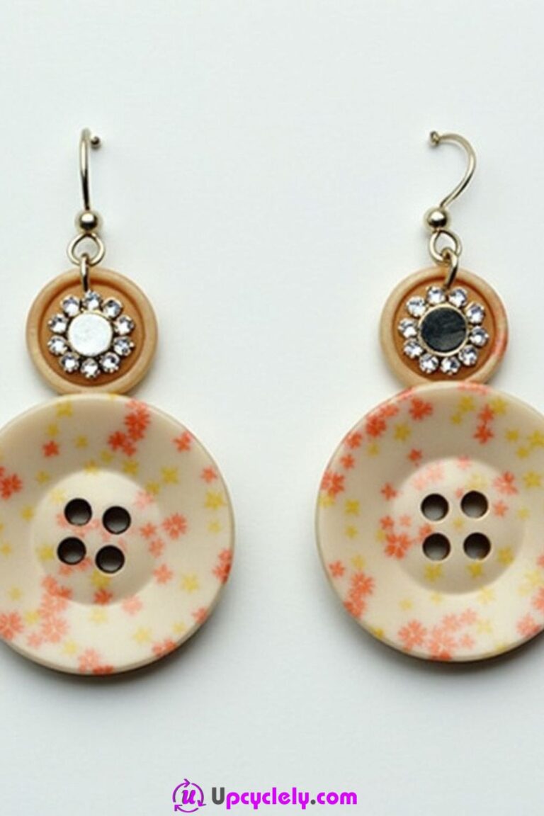 19 Button Craft Ideas You’ll Love - Upcyclely - Changing The World ...