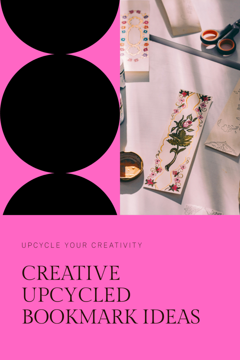 17 Creative Upcycled Bookmark Ideas: Eco-Friendly DIYs for Book Lovers ...