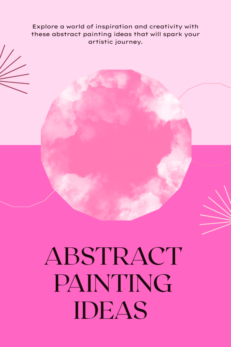 17 Abstract Painting Ideas That Inspire - Upcyclely - Changing The ...