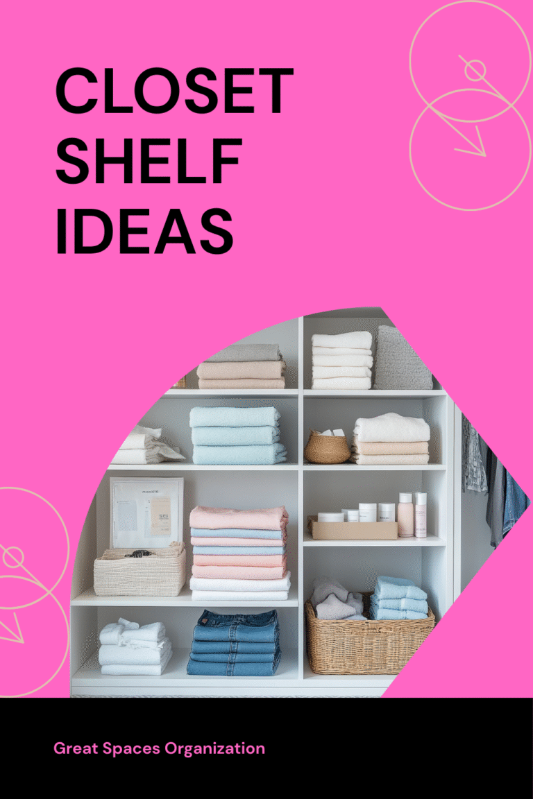 18 Closet Shelf Ideas for Every Type of Organizer - Upcyclely ...