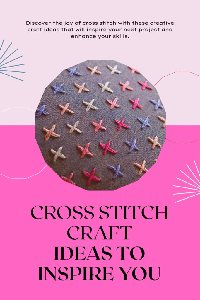19 Cross-Stitch Craft Ideas to Inspire Your Next Project - Upcyclely ...