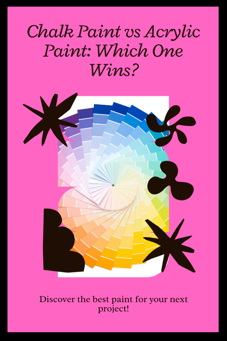 Chalk Paint vs Acrylic Paint: Side-by-Side Comparison - Upcyclely ...