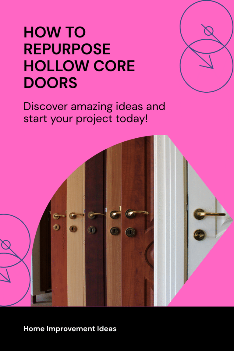 How to Repurpose Hollow Core Doors - Upcyclely - Changing The World ...