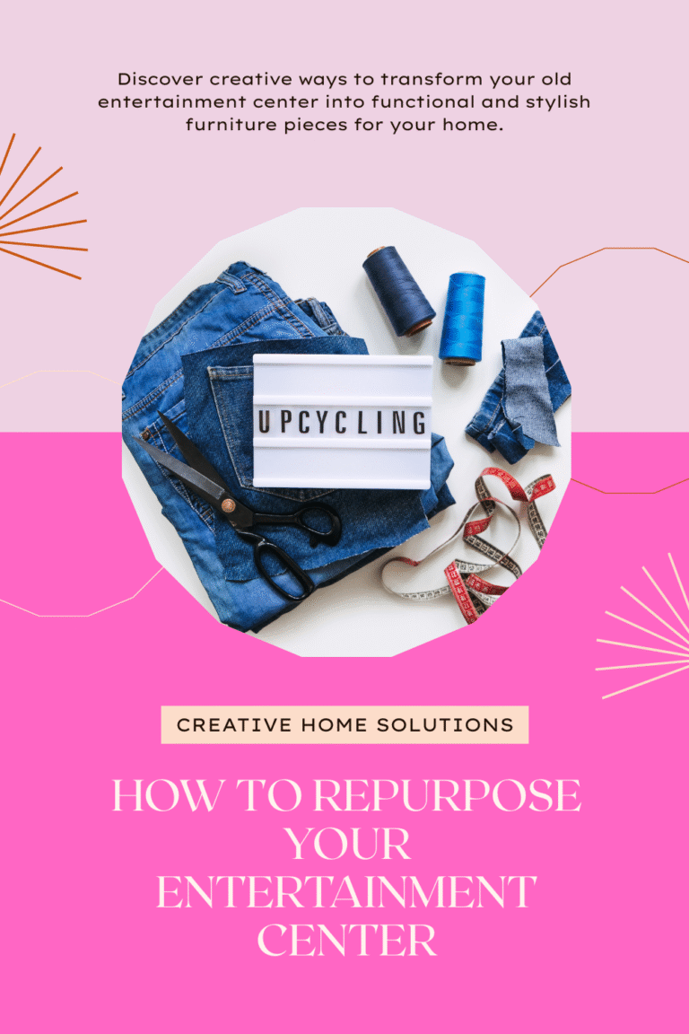 How to Repurpose Your Entertainment Center - Upcyclely - Changing The ...