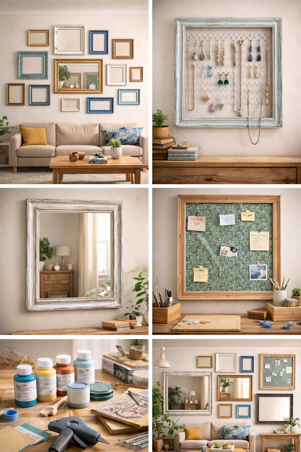 How to Upcycle Picture Frames? - Upcyclely - Changing The World Through ...
