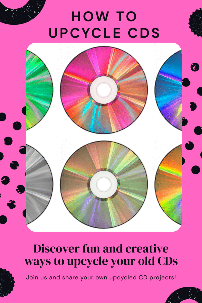 How to Upcycle CDs - Upcyclely - Changing The World Through Mindful ...
