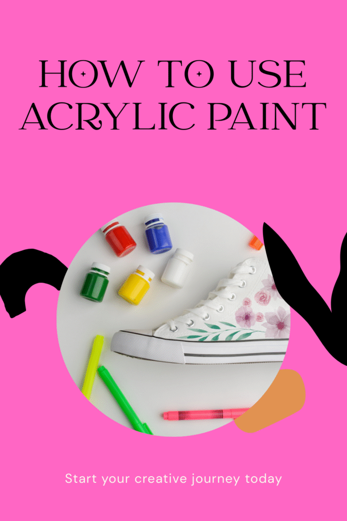 How to Use Acrylic Paint on Shoes? - Upcyclely - Changing The World ...
