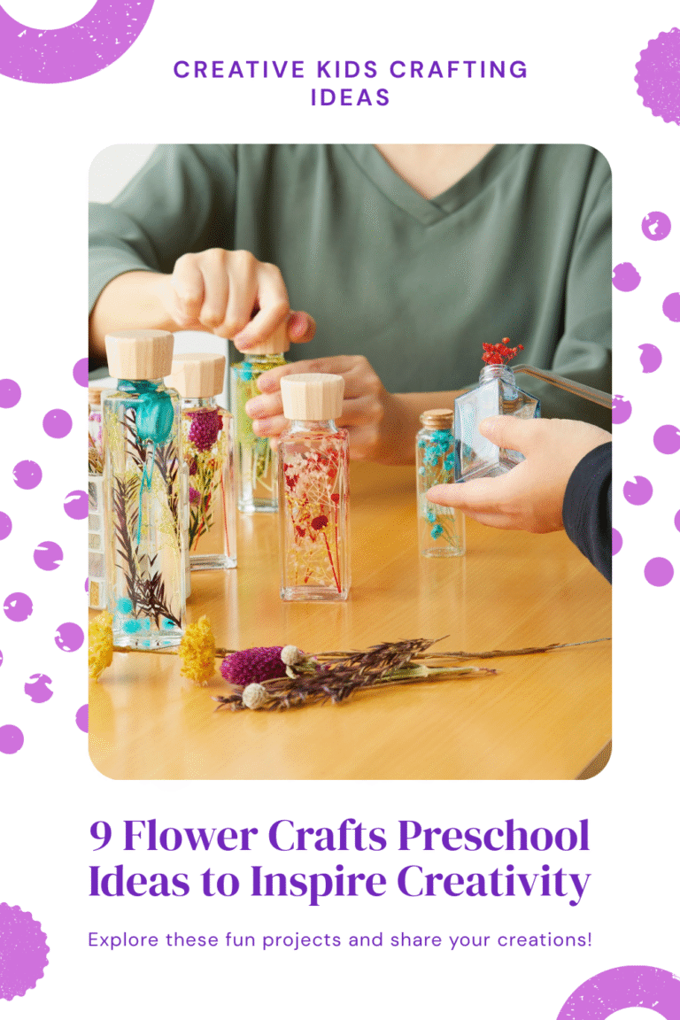 9 Flower Crafts Preschool Ideas to Inspire Creativity - Upcyclely ...