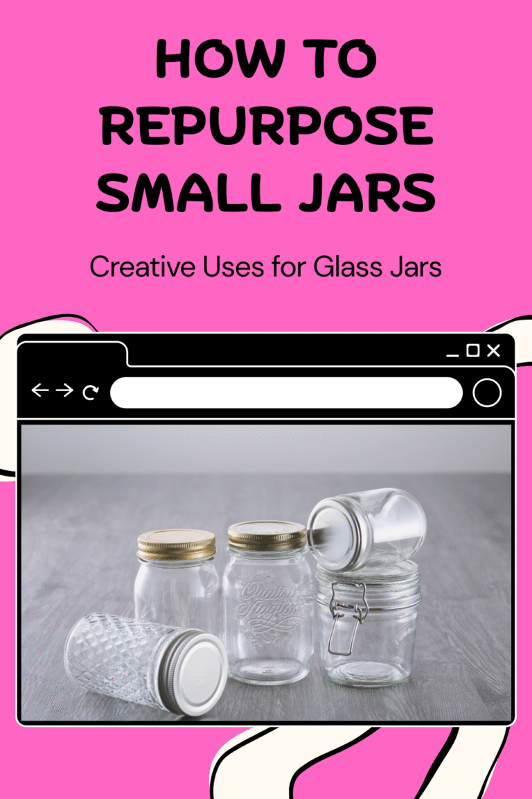 How to Repurpose Small Glass Jars - Upcyclely - Changing The World Through Mindful Creations