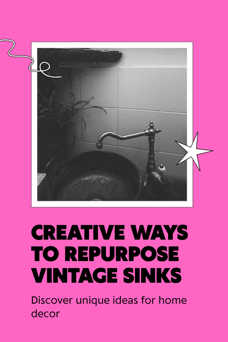 4 Creative Ways to Repurpose Vintage Sinks: New Ideas for Your Home ...
