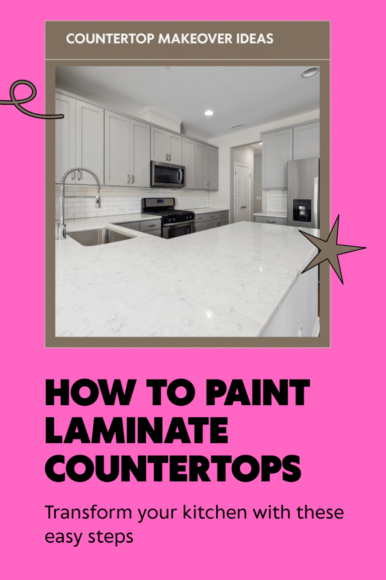How to Paint Laminate Countertops Like a Pro: A Step-by-Step Guide ...