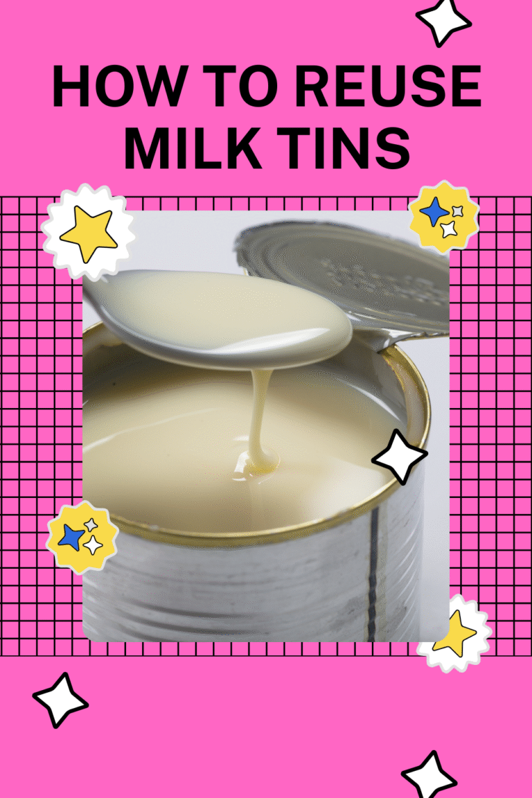 How to Reuse Milk Tins - Upcyclely - Changing The World Through Mindful ...