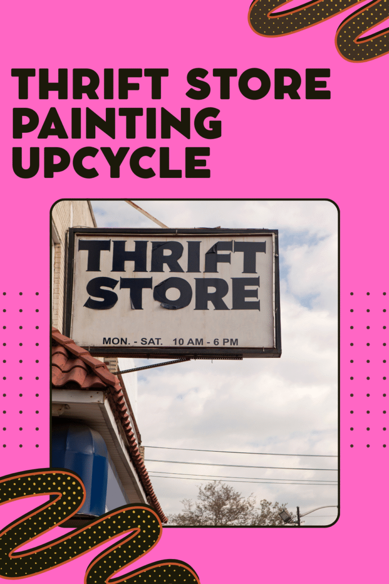 Thrift Store Painting Upcycle: Ultimate Guide to Upcycling Art ...