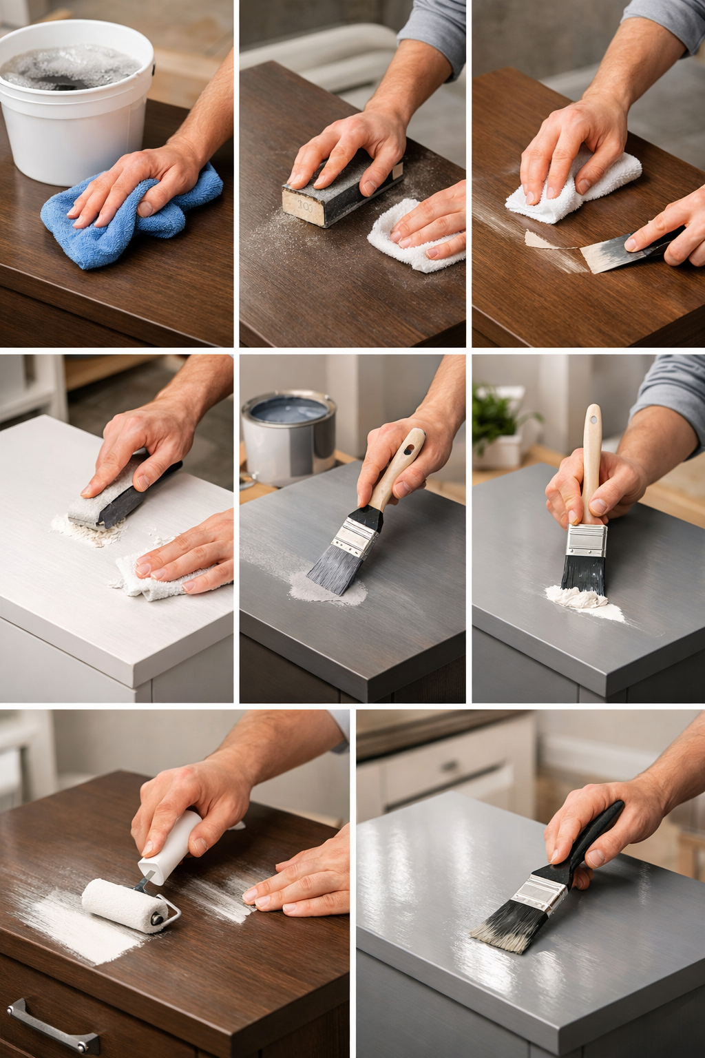 How to Refurbish Laminate Furniture and Make It Look Like New ...