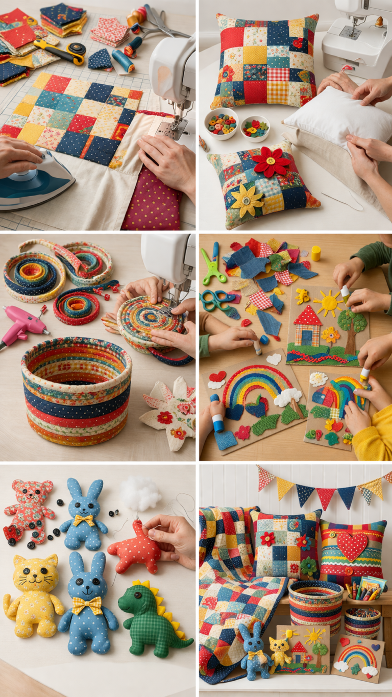 How to Reuse Fabric Scraps: Creative and Practical Ideas for Every ...